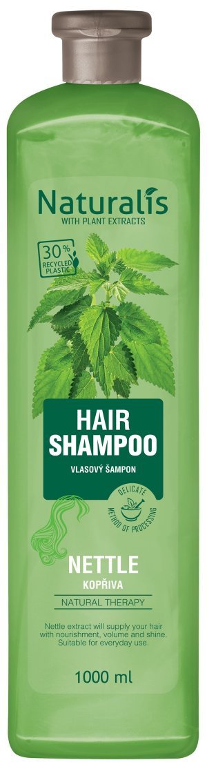 Naturalis shampoo Nettle - for normal hair 1000 ml | UNION COSMETIC s.r.o.